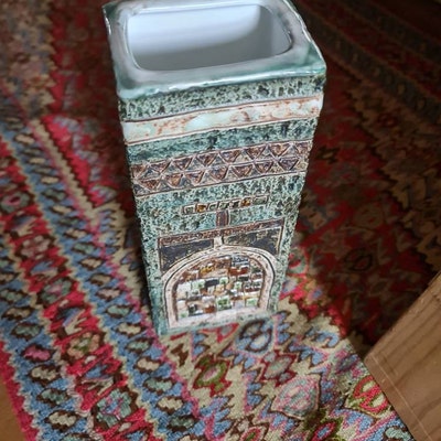 POLPERRO Sea Pottery Collage Art Picture Green to Blue - Etsy