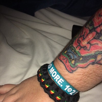 Rastaman Vibration Survival Bracelet Original OOAK Rastafari Reggae ...