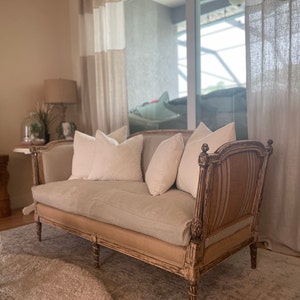 Natural Not Dyed Linen Fabric, QUITE HEAVY Linen, 260 GSM, Softened ...