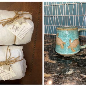 Sea Turtle Mug Ocean Life Mug Sea Turtle Gift Handmade Pottery Mug ...