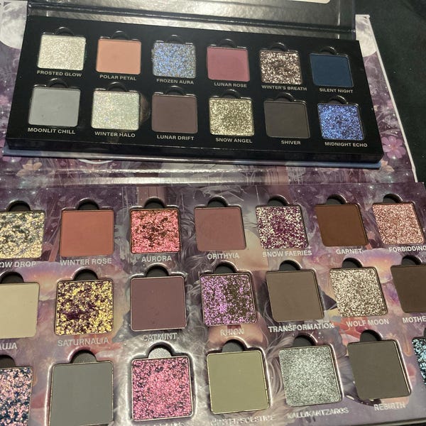 Flutter Palette, Multichrome, Duochrome Makeup, Sparkly Eyeshadow ...