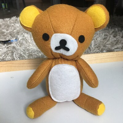 Rilakkuma Bear and Friends Plush Sewing Pattern PDF Noms Des Modèles ...