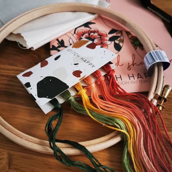 Tattooed Shoulders Modern Embroidery Kit - Etsy