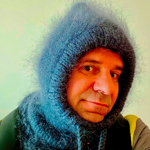 Mohair Heart Mittens / Alpaca Fur Mittens / Christmas Wool Mittens ...