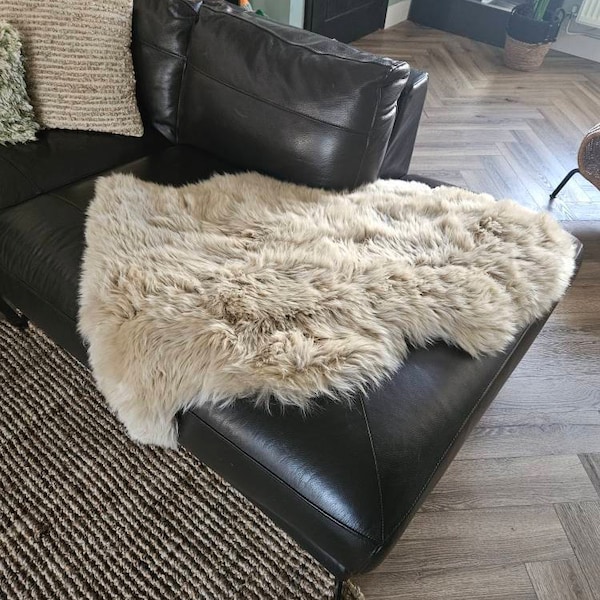 Short Mocha Rabbit and Fox Fur Gilet - Etsy UK