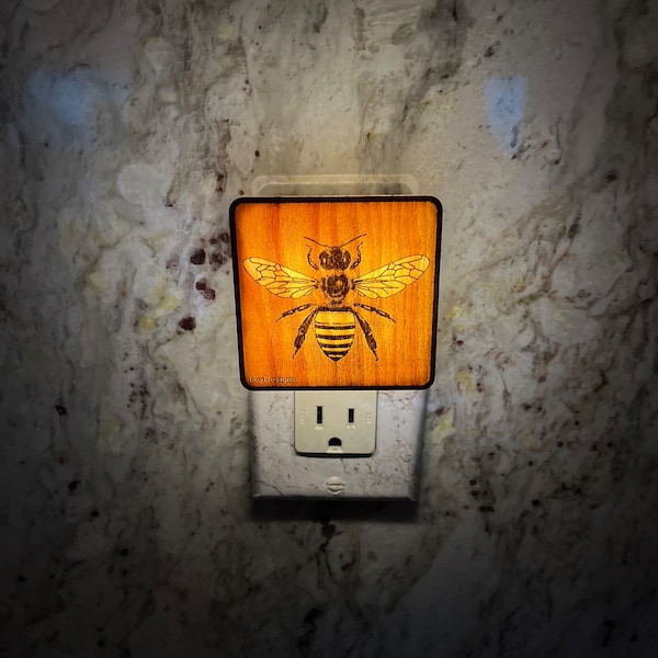 The Bee Night Light - Garden, Insect, Bug, Bugs Lantern - Etsy