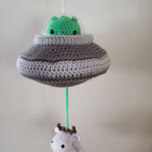 Crochet Pattern Lalylala UFO / Flying Saucer Amigurumi Diy - Etsy