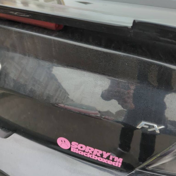 Plaster Dent Funny Car Sticker - JDM RWD Drift Classic Car Campervan ...