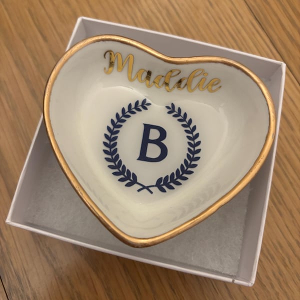 South Carolina Shell Trinket Dish Beach Decor Coastal Shell Palmetto ...