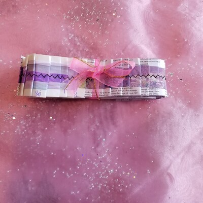 1 Yard Trashy Paper Ruffle Rolls Mixed Media Paper Rolls - Etsy