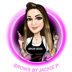 Brow Artist Logo Design Custom Portrait for Your Business - Etsy