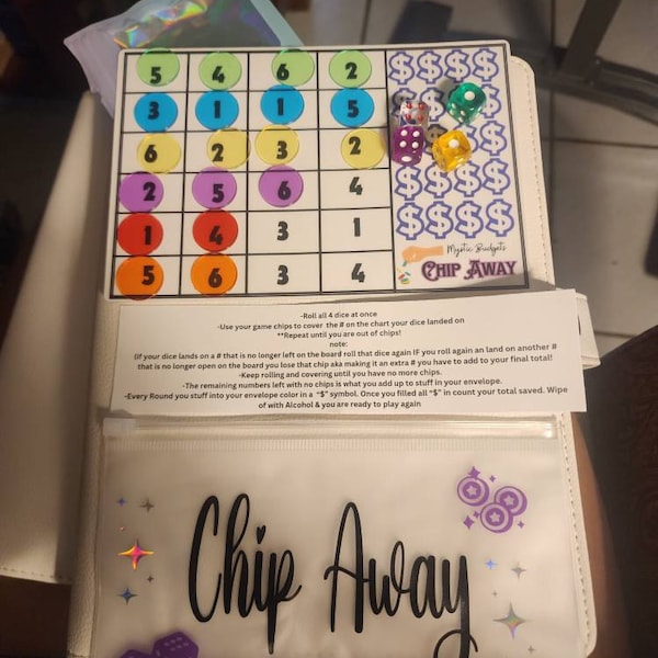 Chip Away Savings Challenge - Etsy