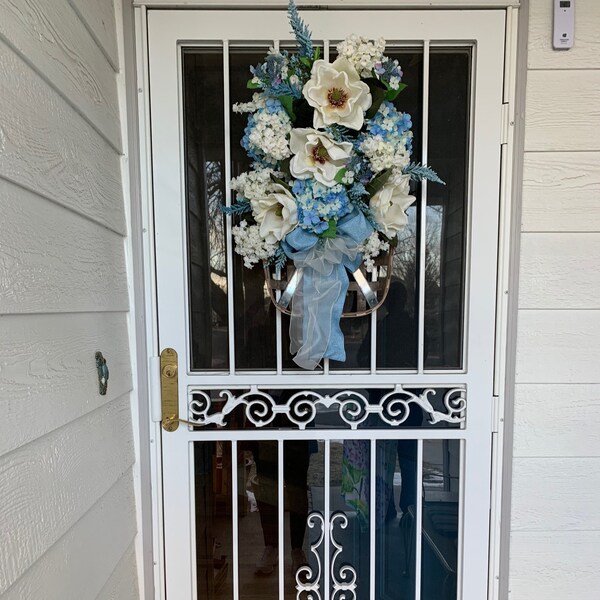 Fireman Wreath, Search and Rescue Decor, Hero Firefighter, First ...