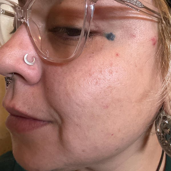 Double Layered Septum Ring Double Nose Hoop Nickel-free Sterling Silver ...