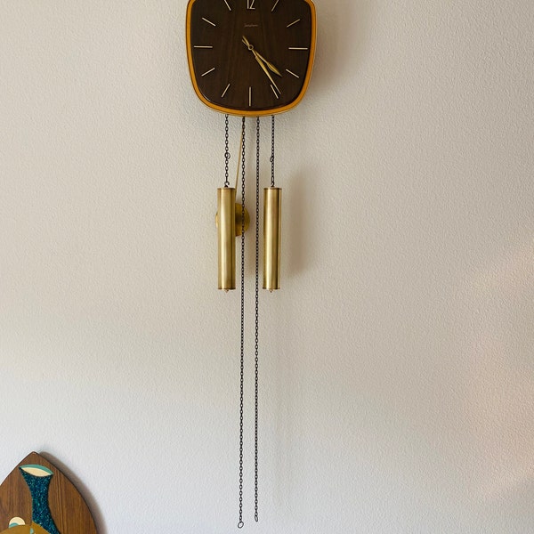 Antique Vintage Zaanse Wall Clock Zaandam Dutch RARE 1 Day Holland ...