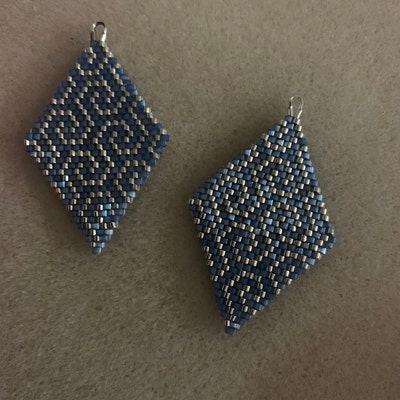 Koi Fish Loom Bead Pattern, Dark Pond Bracelet Pattern, Jewelry Miyuki ...