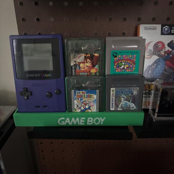 Nintendo Gamecube Display Stand; Gamecube Game Storage - Etsy