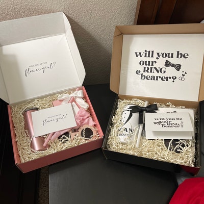 Ring Bearer Proposal Gift Box Set Personalized Ring Bearer - Etsy