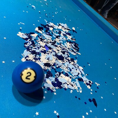 Gender Reveal 9 Ball Pool / Billiard Ball 9ball Design With Pink And/or ...