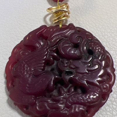 Merlin Green Andara With a Ethnic Cloth Necklace gold Rush Theme 18 ...