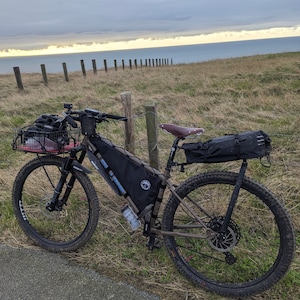 Custom Full Frame Bag for Bikepacking - Etsy