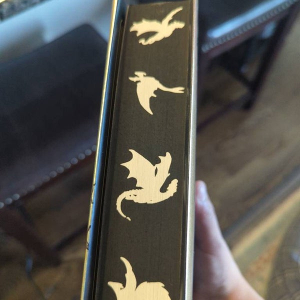 Fourth Wing & Iron Flame Sprayed Edges Set - Etsy