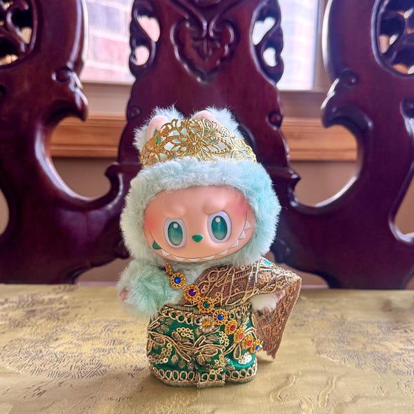 POP Mart: Labubu Clothes; Labub Outfits Labubu Pumpkin 3pcs Set(no Doll ...