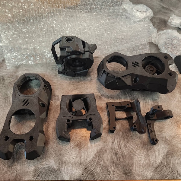 X Axis Parts Millennium Machines Milo V1.5 Desktop CNC Mill 3D Printed ...