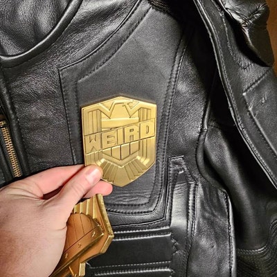 Judge Dredd CUSTOM Badge Mega City 1 - Etsy