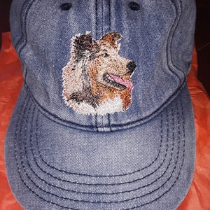 Doberman Pinscher Dog Dobie Portrait Black Tan and Silver Embroidered ...