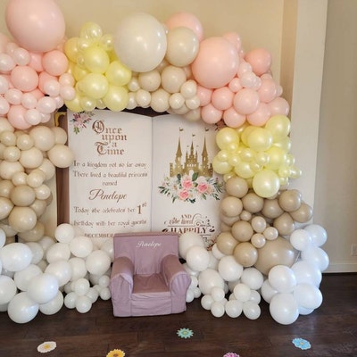 Personalized Enchanted Birthday Backdrop Enchanted Themed Party ...
