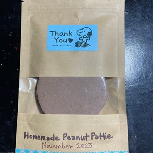 Snoopy Thank You Stickers Circle Sticker Small Business Owner Packing ...