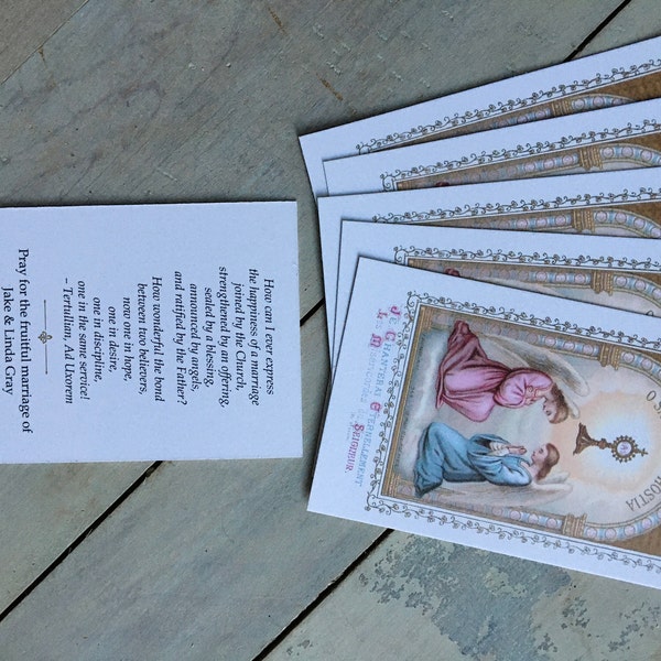 Custom Holy Cards! - Etsy