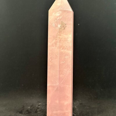 Pink Amethyst With Agate Sphere has Beautiful Rosette - Etsy