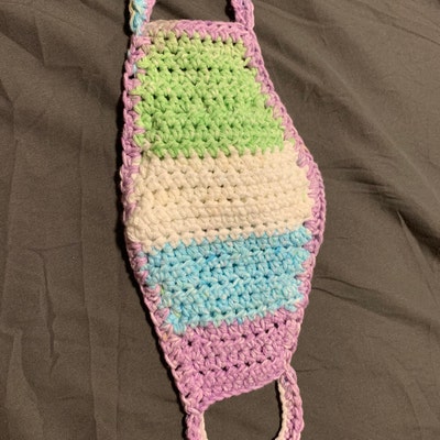 Fabric Face Mask Pattern Reversible Drawstring With Filter Pocket, Easy ...