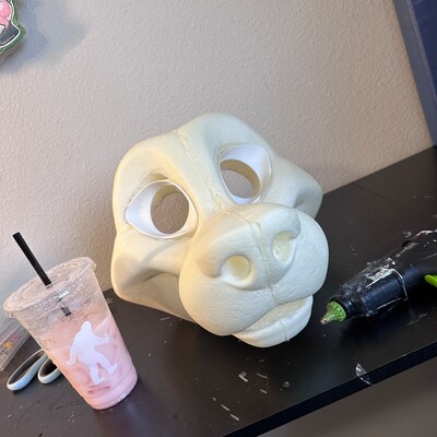 Nina, Furry Fursuit Foam Full Head Base for Fursuiting, for Furries and ...