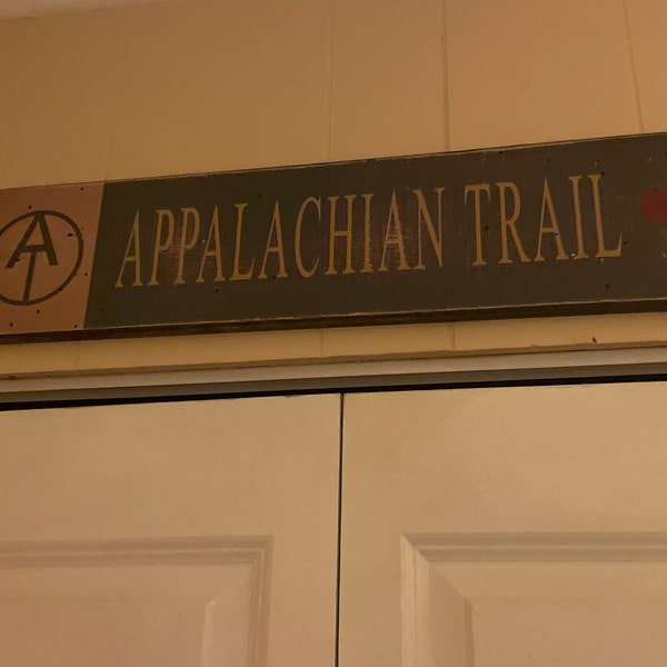 Appalachian Trail Wood Sign - Rustic Hand Made Vintage Wooden Sign ...