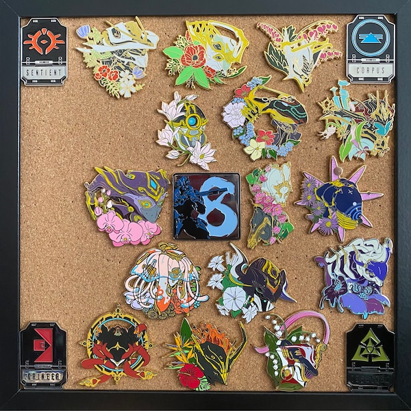 Warframe Mag Prime Hard Enamel Pin Prime Garden 2.5 Inch Pin - Etsy