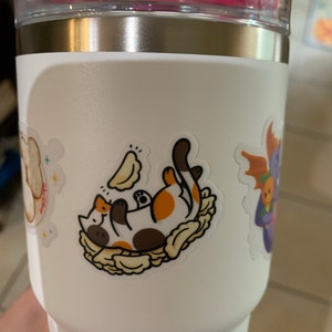 Potato Chips Vinyl Sticker Bag of Chips Sticker Cute Food Sticker ...