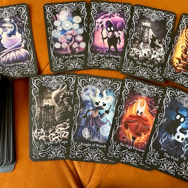 VOID Playing Card Deck | 54 Cards, Poker Size, Hollow Knight Inspired ...