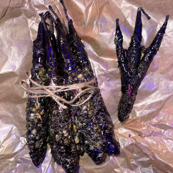 Black Ritual Candles, Black Ritual Candles, Cleaning Candle, Altar ...