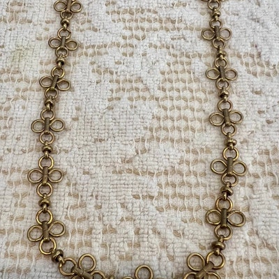 Little Corey Chain, Large Fancy Brass Chain, Station Chain, 22mm, 2FT ...