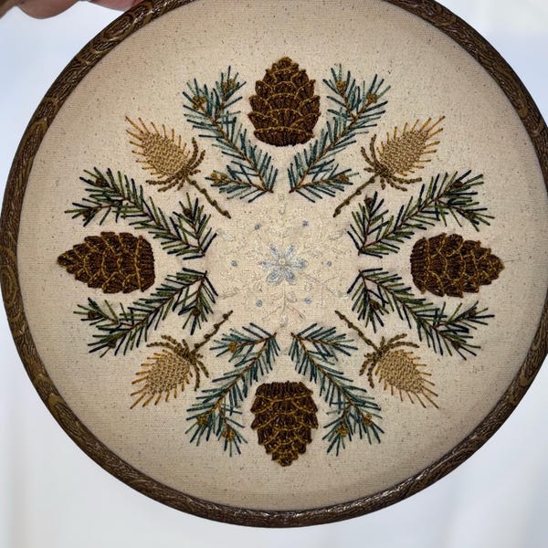 Four Seasons Embroidery Pattern Bundle, Seasonal Samplers, Botanical ...