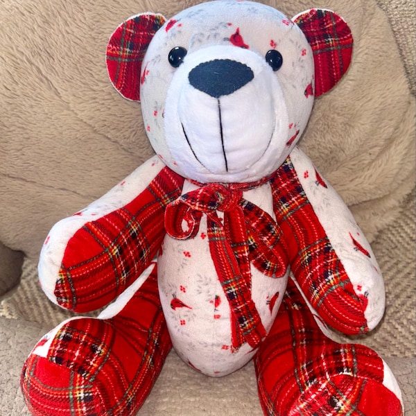 Keepsake Memory Bears Custom Made to Order and Handcrafted, Made From ...