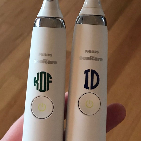 Mini Monogram Decals, 1/2" Decals, Small Vinyl Stickers, Monogram ...