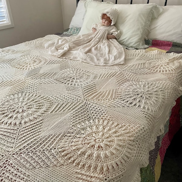 CROCHET PATTERN Bliss Afghan - Make to Any Size - PDF Download - Etsy