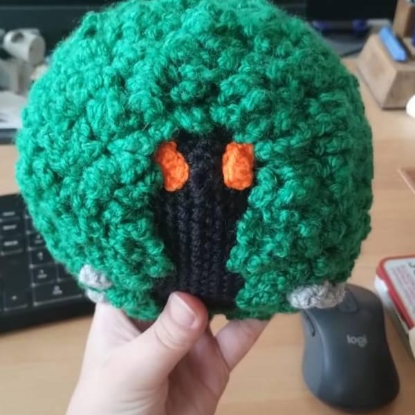 Mosscreep Hollow Knight Crochet Plush - Etsy