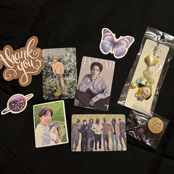 BTS - Army Bomb With Purple Star Charms/straps for Phone Cases, Ear ...