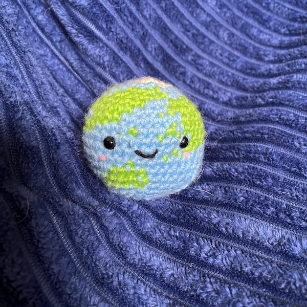 Planet Earth Crochet PATTERN ONLY Pdf Instant DOWNLOAD! Amigurumi ...