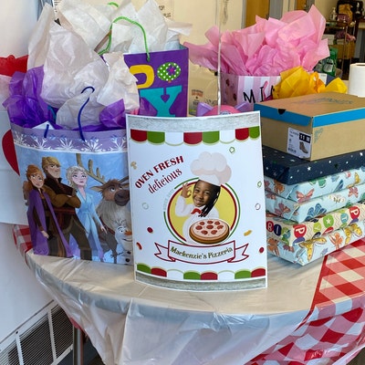 Pizza Box Printable Label, Pizza Birthday Party Decor, Pizza Gift Box ...